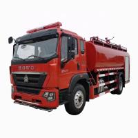 China H OWO   4X2   Double Row 12000 Liters   Fire  Fighting Truck   Fire Appliance for sale