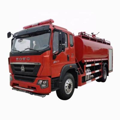 China H OWO   4X2   Double Row 12000 Liters   Fire  Fighting Truck   Fire Appliance for sale