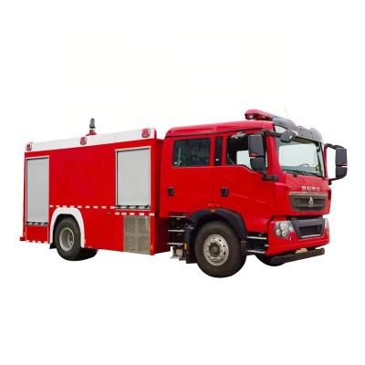 China Sinotruk  Howo  4X2 Double Row 8000 Liters 	airport Fire Truck    Fire Pumper   Fire Engine for sale