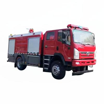 China 4X4 6300 Liters  Water Fire Truck/Foam Fire Truck  4-wheel Drive Truck for sale