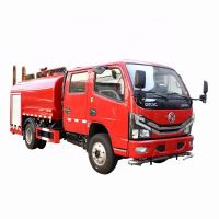 China Dongfeng  4X2 Double Row 4200-5000 Liters  Emergency  Truck Fire Sprinkler Truck for sale