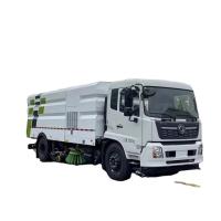 China 2024 Dongfeng Small Dolika Road Sweeper With Auxiliary Machine New Efficient Cement Road Sweeper for sale