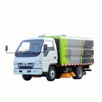 China FOTON 3000 Liters  Multi-functional Street Cleaning  Truck   Road Sweeping Truck  Street Sweeper Truck for sale
