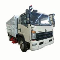 China 5000 Liters  Washing and Sweeping Truck  Road Washer for sale