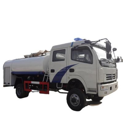 China Dongfeng Chassis Fire Rescue Truck 4x4 Water Tanker Fire Truck 2 Axles for sale