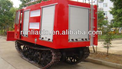 China Antique Fire Rescue Truck Forest Service Fire Truck 5000L 98km/h Manual Transmission for sale