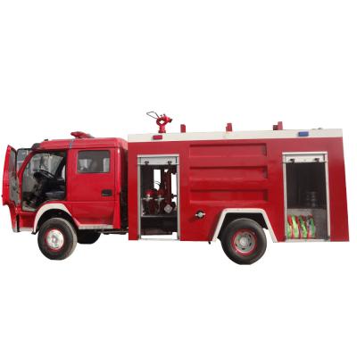 China Double Cabin Fire Service Vehicle Euro 3 small fire truck Dongfeng 4x2 for sale