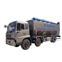 China Export  KINGRUN 16000- 22000  Liters Bulk Feed Truck  Feeding Stuff  Bulk Cement Tankers for sale