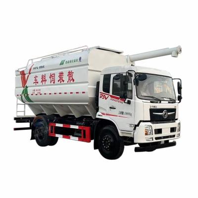 China Dongfeng Diesel Fuel Type Bulk Feed Truck Animal Feed Delivery Trucks Customized for sale