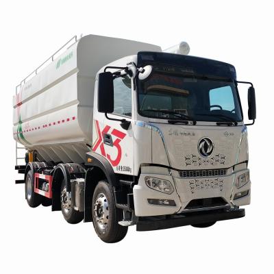 China ZHUANDI  X3cab   22-30cbm Bulk Feed Truck     Animal Feed Delivery Trucks  Feeding Stuff  Bulk-fodder Transport Truck for sale