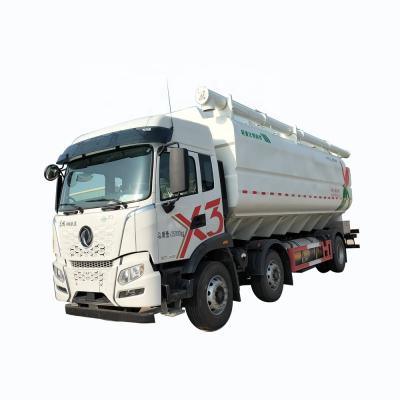 China X3V 32000-37000  LNG   Bulk Freighter   Raising -fodder Transport Truck   Bulk Feed Truck for sale