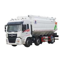 China White 6*4 32000-37000 Liters Feeding Stuff  Bulk  for Farm Breeding and Raising -fodder Transport Truck      Bulk Cement Tanks for sale