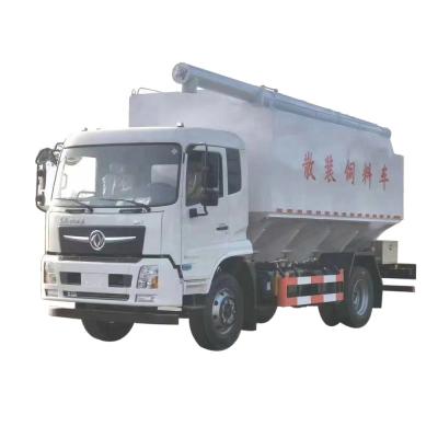 China Dongfeng Single Bridge 22000  Liters Bulk Forage  Bulk Cement Tanks for sale