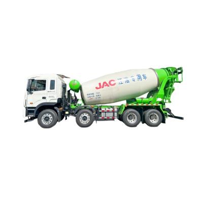China Jianghuai Geerfa K5W Cement Mixing Truck 350 Horsepower 8X4 Concrete Cement Mixer for sale