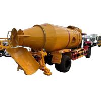 China Mobile Concrete Mixer  High-quality Truck Trailer Concrete Pump Machine for sale