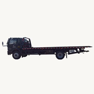 China Factory Price New Diesel Desert-Ready Flatbed Wrecker Truck ,Sand-proof Winch, 6T Load, Heat-Resistant Hydraulics for sale