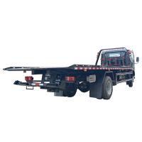 China HOWO 4x2 Flatbed Wrecker Truck 6T Load Capacity - Heavy Duty Recovery Vehicle for Highway & Urban Towing for sale