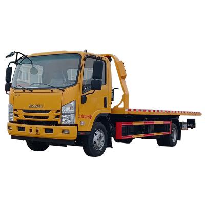China Hot-sale ISUZU 4*2 Factory Price Loading 4 T Dragging 6 T Wrecker Tow Truck for Road Recovery for sale