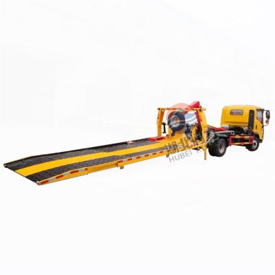China The Superstructure of   Roadside Assistance Trailer    Wrecker Truck Body  the Towing Bed Goes Down All the Way to the Ground for sale