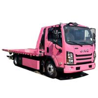 China Customized  JAC 4x2  Right Hand Driver 6 Tons  One Tow Two Tow Wrecker Truck for Roadside Assistance for sale