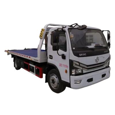 China Factory DFAC DongFeng Heavy Duty 8Ton 10 Ton Tow  Wrecker Truck Flat Bed Recovery Truck Tow Truck With Cheap Price for sale