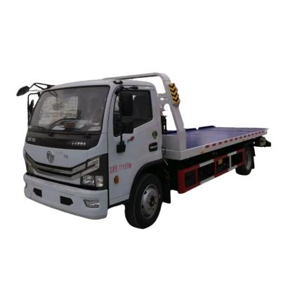 China Cheap Price DFAC DongFeng 8Ton 10 Ton Tow Truck Wrecker Flat Bed Recovery Truck Tow Truck for sale