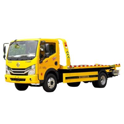 China Factory DFAC DongFeng Wrecker Truck Small Mini  Light Duty 5 Ton Flatbed Platform Tow Wrecker Truck for sale