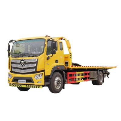 China Factory Customized Foton Recovery Truck Heavy Duty 10Ton Flatbed Platform Wrecker Towing Tow Wrecker Truck Tow Wrecker Body for sale