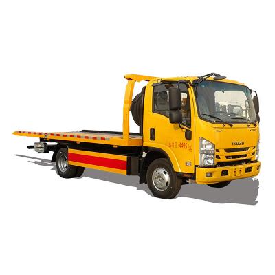 China Factory ISUZU 5Ton 6Ton Recovery Truck  Flatbed Platform Wrecker Towing Truck Light Duty Tow Wrecker Truck Tow Wrecker for sale