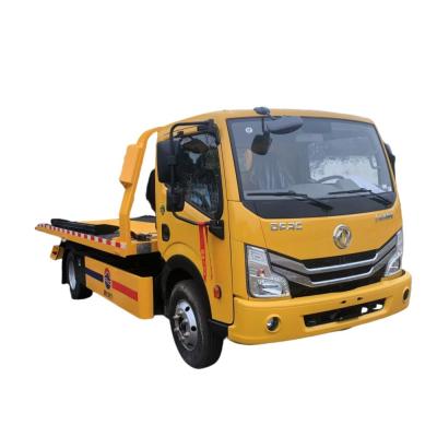 China China Factory Customized DFAC DongFeng Light Duty Flatbed Platform Tow Truck Wrecker Flatbed Recovery Truck Wrecker Body for sale