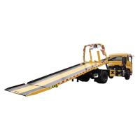 China Factory Customized DFAC DongFeng Road Rescue Recovery Tow Wrecker Body Heavy Duty 4X2 10 Ton Flat Bed Platform Tow Wrecker Truck for sale