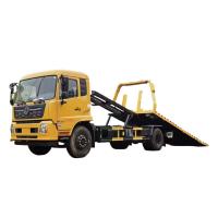 China China Factory Customized DFAC DongFeng Flat Bed Body Tow Wrecker Body Heavy Duty 4X2 10 Ton Flat Bed Platform Tow Wrecker Truck for sale