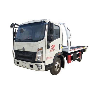 China Factory Directly Supply HOWO 5 Tons 8 Tons  6.8M Flatbed Truck Wrecker Truck Wrecker Truck Body Towing Wrecker for sale
