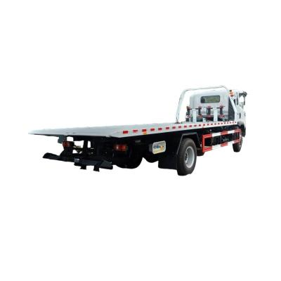 China SINOTRUCK  WEICHAI 150hp Engine ABS 9.12*2.15*2.80m Fast 7 Gear   Loading 8ton Flat Bed Tow Trucks Wrecker Truck for sale