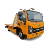 China China Factory Promotion Customized Shacman Delong Diesel Small Tow Truck Bed  4X2 Flatbed Platform Tow Truck Wrecker for sale