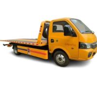 China China Factory Supply Customized DFAC DongFeng 3Ton Recovery Truck Small Mini Light Duty 4X2 Flatbed Platform Tow Wrecker Truck for sale