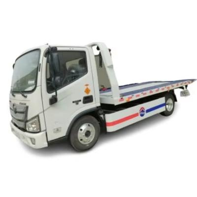 China China Factory Supply Customized Foton Aumark Road Rescue Recovery Truck Small Mini Light Duty Flatbed Platform Tow Wrecker Truck for sale