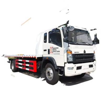 China HOWO 5 Tons 8 Tons Flatbed Tow Truck Wrecker Truck Wrecker Truck Body for sale