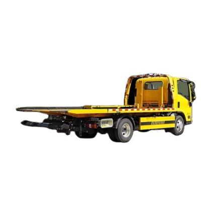 China Factory Hot Selling Good Quality Customized Small Mini  ISUZU Flatbed Platform Towing Wrecker Truck Light Duty Tow Wrecker Truck for sale