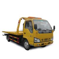 China ISUZU 3 Tons 5 Tons Dragging Towing Wrecker Truck Road-block Removal Truck for sale