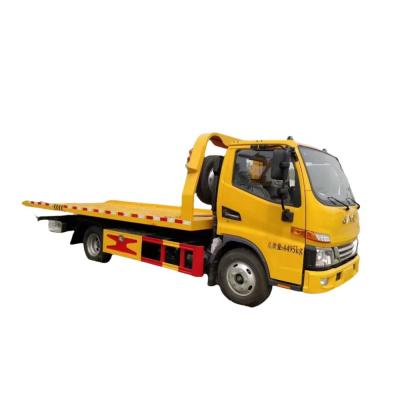 China Factory Best Selling JAC  V5 Wrecker Truck Single Row of Three Seats Small Mini  Light Duty Flatbed Platform Tow Wrecker Truck for sale