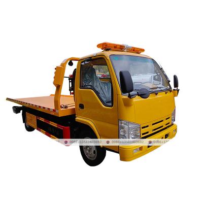 China New 100P Wrecker Towing Truck Recovery Road 4tons Automatic Hydraulic Tow Truck for sale