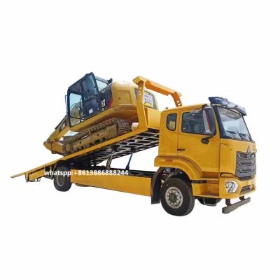 China Sinotruk  NX 10-15  Tons  Multifunction Plat Form Wrecker Body Tow Truck  t  Emergency Truck  Til Tray Towing for sale