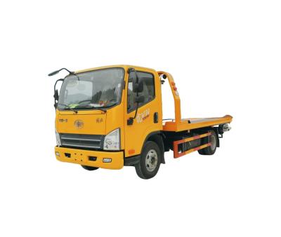 China FAW JieFang Tow Trucks Wreckers  Recovery Road Rescue Truck Flatbed Platform Wrecker Towing Truck for sale