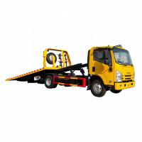 China I Suzu  KV 100   4x2  5-6  Tons  Flatbed Wrecker    Broken Down Truck  Tilt Tray Towing for sale