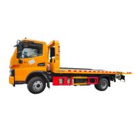 China Mimi Cheap Price JAC Chassis Cummins Engine 160 Horsepower, Loading 3t Holding 3t Flat Bed Wrecker Truck  Towing  Truck Vehicle for sale