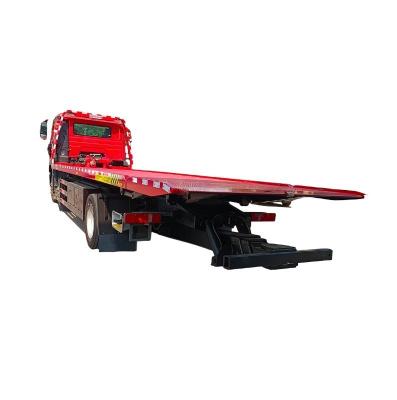 China Maximum Lifting Force 12t and  Flat Loading15t Wrecker Truck for Towing  and Draging Two Vehicle in Trouble for sale