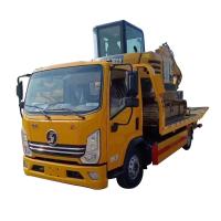 China SHACMAN   4*2   7  Tons  One Tow Two Wrecker  Tractor Truck for sale