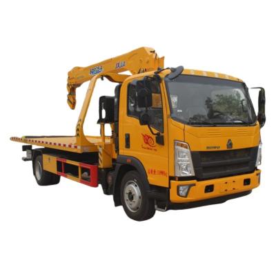China Brand of RunStar Flat Wrecker Truck With Huge Power at Low Price on Factory Direct Sale for sale