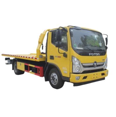 China Brand of RunStar Flat Wrecker Truck With Huge Power at Low Price on Factory Direct Sale for sale